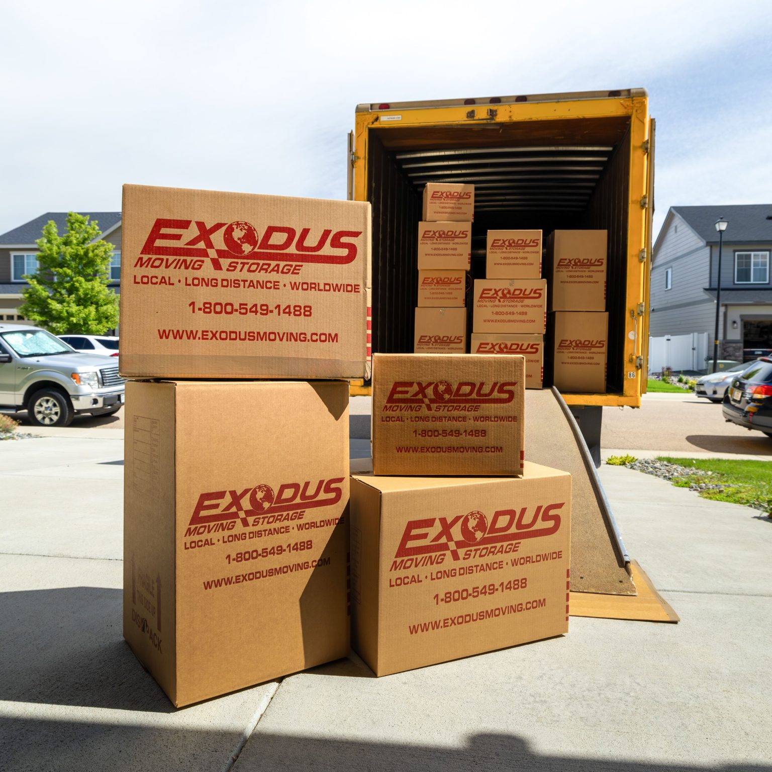Residential Packing Services | Exodus Moving & Storage